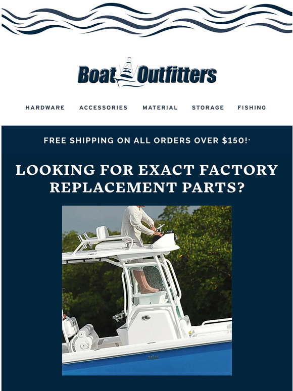 Boat Outfitters: Customize exact products for your boat | Milled