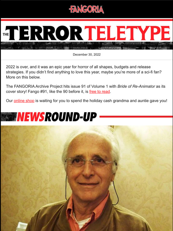 Fangoria: RIP 2022 🪦 | Milled