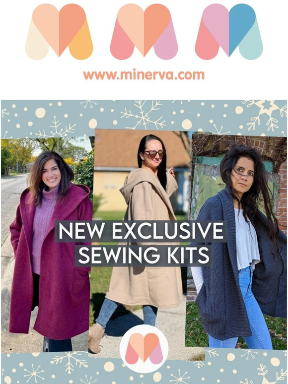 Minerva: 10 new Minerva sewing kits to try this January | Milled