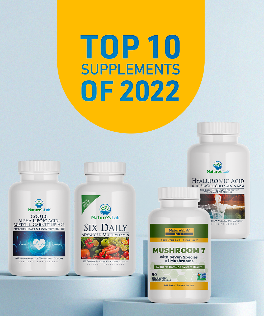 Nature's Lab: 🏆 Your Top 10 Supplements of 2022 | Milled