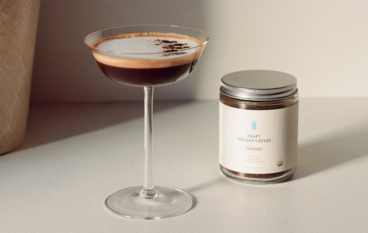 Blue Bottle Coffee: RECIPE: Craft Instant Espresso Martini | Milled