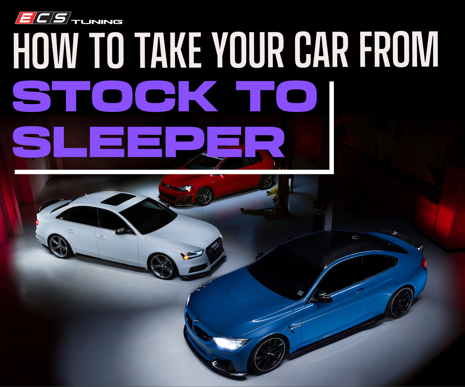 ECS Tuning: How To Take Your Car From Stock To Sleeper | Milled