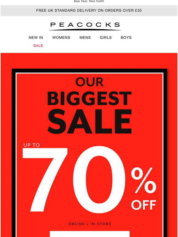 Peacocks: Selling fast 🔥 up to 70% off! | Milled