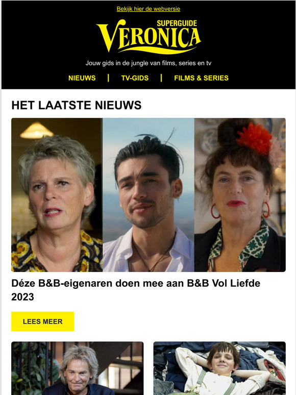 Webwinkel Veronica Magazine: Deze B&B-eigenaren doen mee aan B&B Vol ... Webwinkel Veronica Magazine: Deze B&B-eigenaren doen mee aan B&B Vol ...