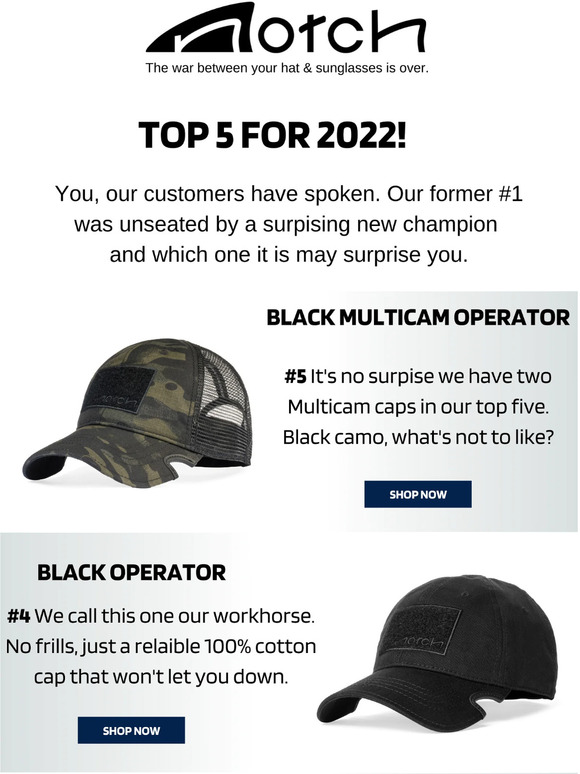 Notch: The Top 5 Notch hats for 2022! | Milled