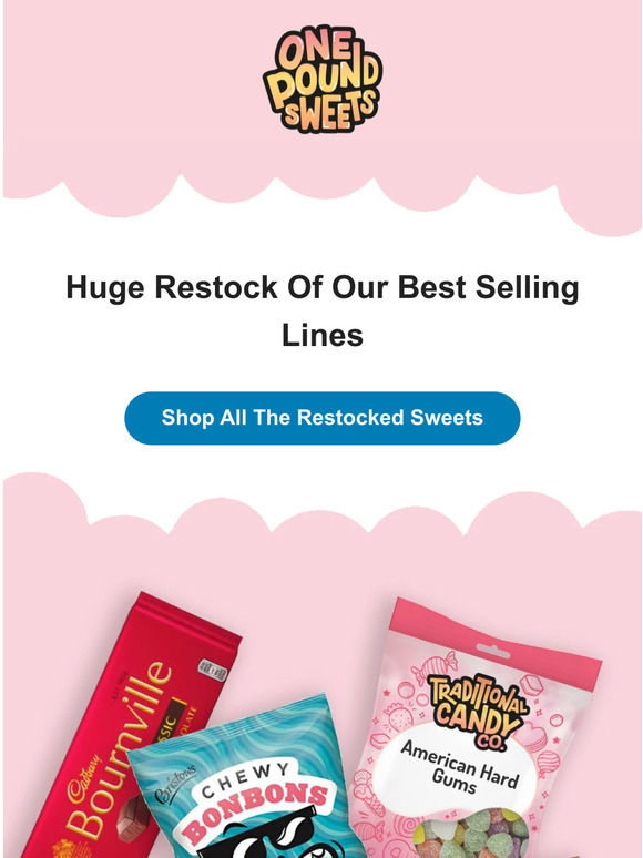 One Pound Sweets: BIG Restock Ready For 2023... | Milled