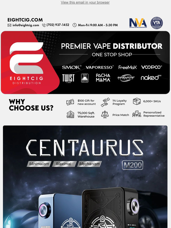 EightCig: Sexy Centaurus M200 Mod - Minimalism & Mechanism - Together ...