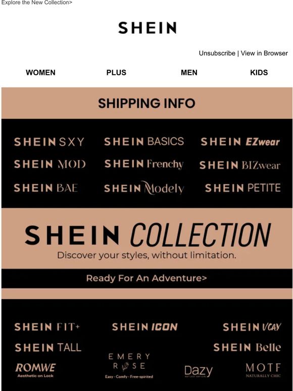 SHEIN: SHEIN Collection:THE LATEST FASHION UPDATES! | Milled