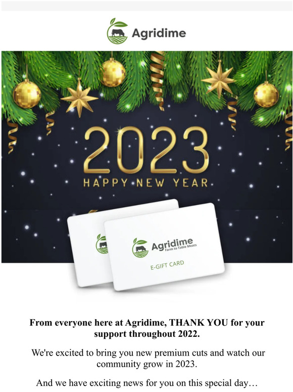 Agridime: Welcome 2023! | Milled