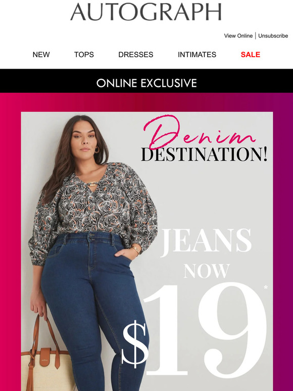 Autograph Fashion: 👖 $19 Jeans & Pants Clear Out! Save up to 71% | Milled