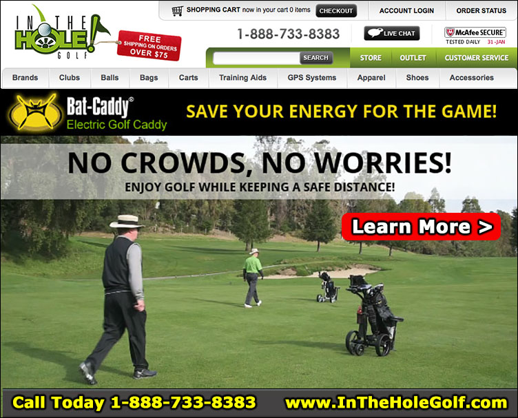 IN THE HOLE GOLF: ⛳ Bat-Caddy Electric Golf Trolleys - ON SALE + FREE ...
