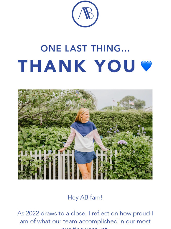 Addison Bay: A HUGE Thank You from our Founder 💙 | Milled