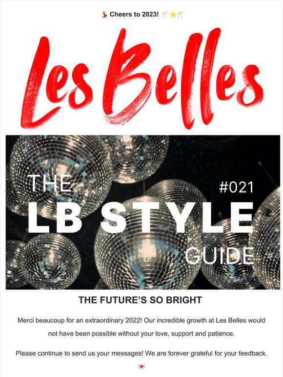 Les Belles Co: Cheers to 2023! 🥂 | Milled