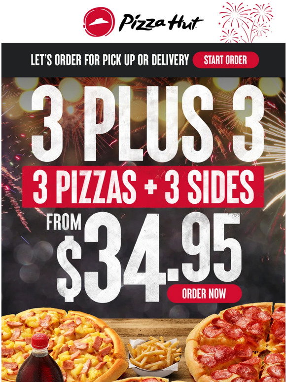 Pizza Hut: Celebrate New Year's in style! Enjoy our delicious New Years ...