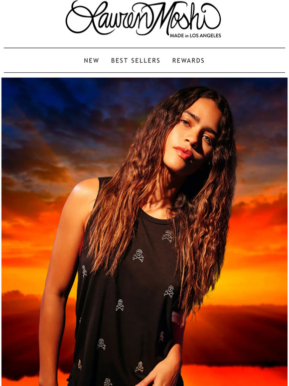 Lauren Moshi: Crystal X Bone Skulls | Milled