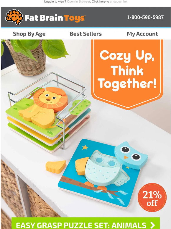 Fat Brain Toys: Puzzles for the Whole Family! | Milled