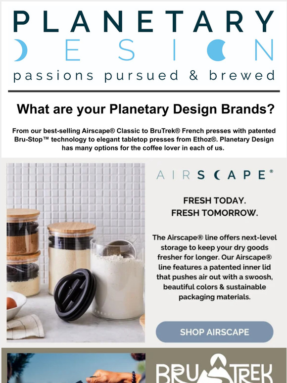 Planetary Design: Meet the Planetary Design Brands! | Milled