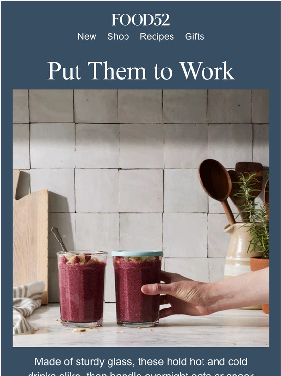 Food52: Organize your kitchen with *the* most versatile glasses. | Milled