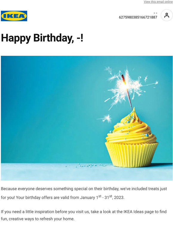 IKEA: Happy Birthday from IKEA Family! | Milled