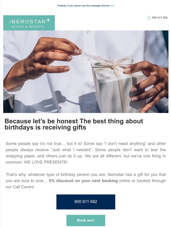 Iberostar Hotels: 🎁 Happy birthday to you! Happy birthday to you! Happy ...