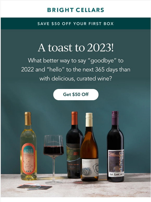 Bright Cellars: Cheers to 2023 🍷 | Milled