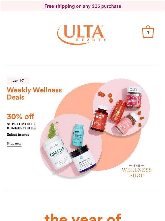 Ulta Beauty: FREE wellness gift? YES PLEASE. | Milled