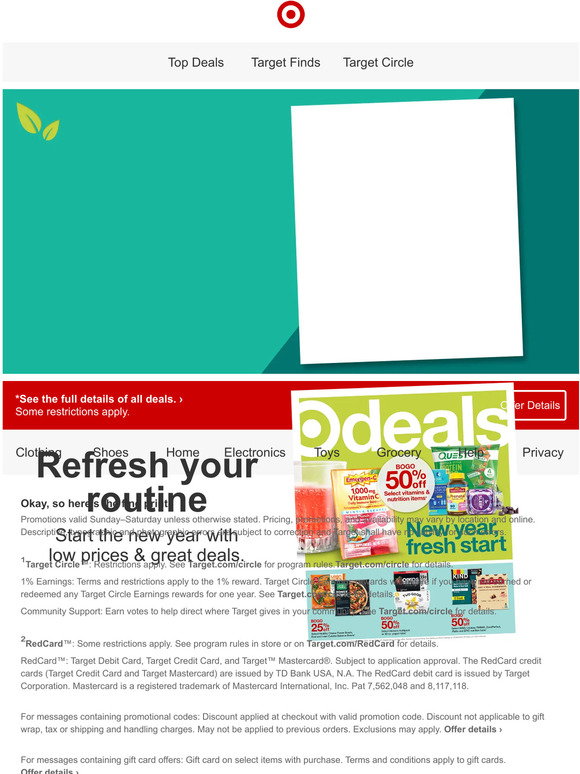Target: Your new Weekly Ad is here. | Milled