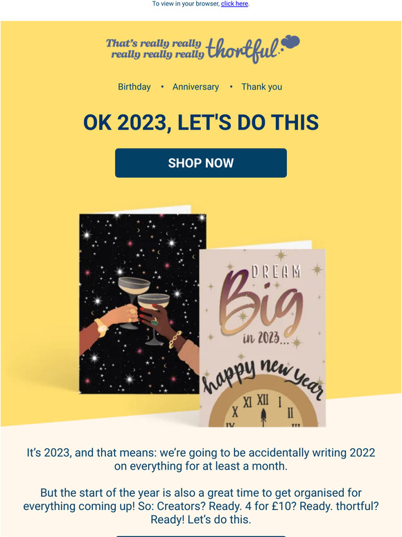 Thortful: Right then. 2023, is it? | Milled