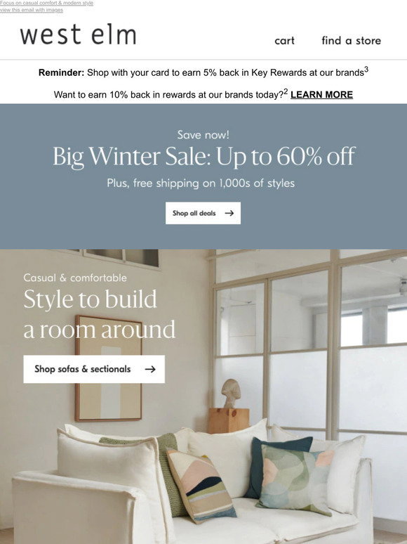 West Elm: Sofas you’ll want to build your living room around | Milled