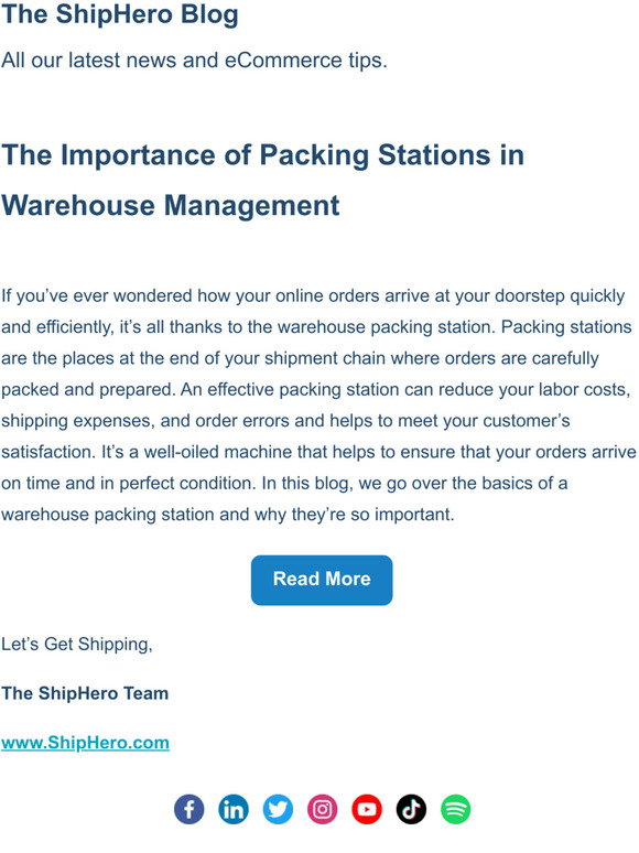 ShipHero: The Importance of Packing Stations in Warehouse Management ...