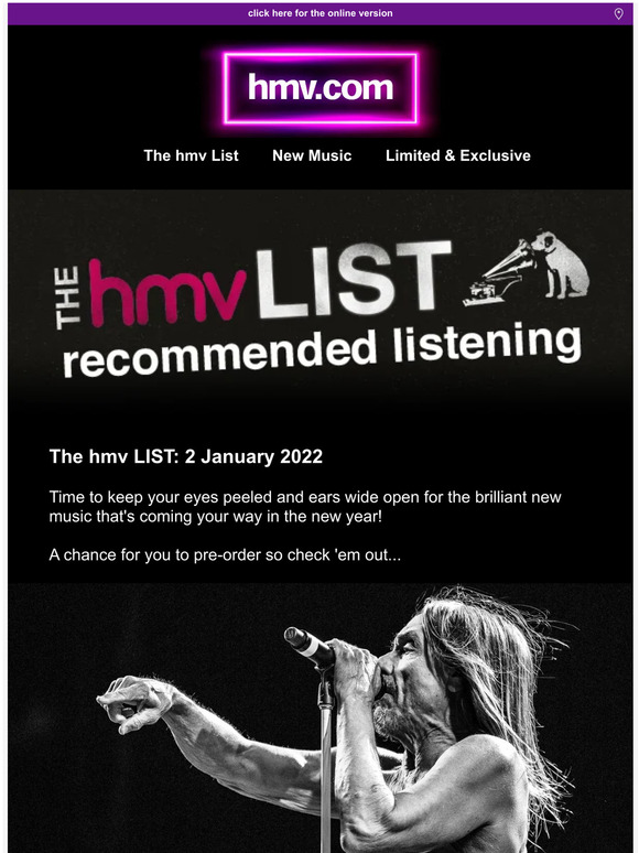 HMV: 🎵 The hmv LIST | New music out 2023! | Milled