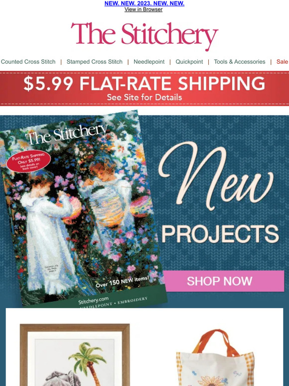 Stitchery: Your Annual New Year's Stitchery Catalog is Here ~ Online ...