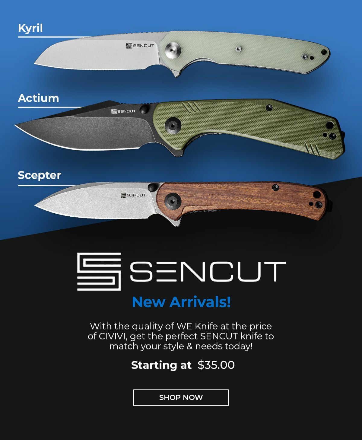 Blade HQ: New SENCUT Arrivals! | Milled