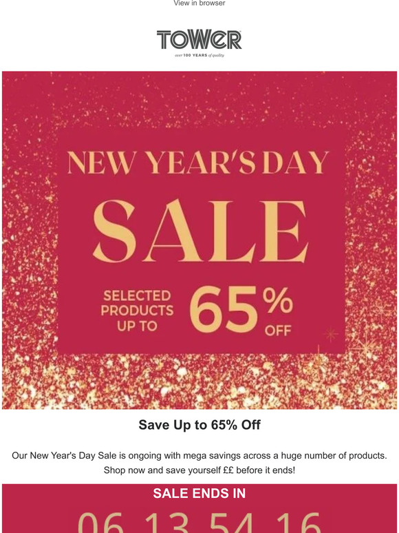 Tower Housewares: Our New Year's Day Sale Is Still On | Milled