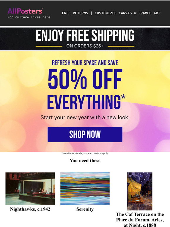 AllPosters: Take the elevator to poster heaven. | Milled