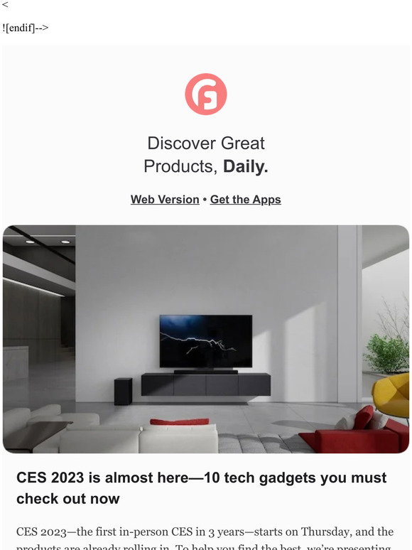 Gadget Flow: CES 2023 is almost here—10 tech gadgets you must check out ...