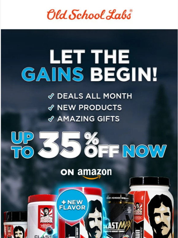 Old School Labs: Let the gains begin! | Milled
