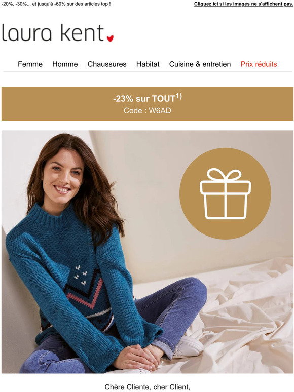 Laura Kent: 🍀 Votre bon d'achat de -23% pour le nouvel an | Dernier ...