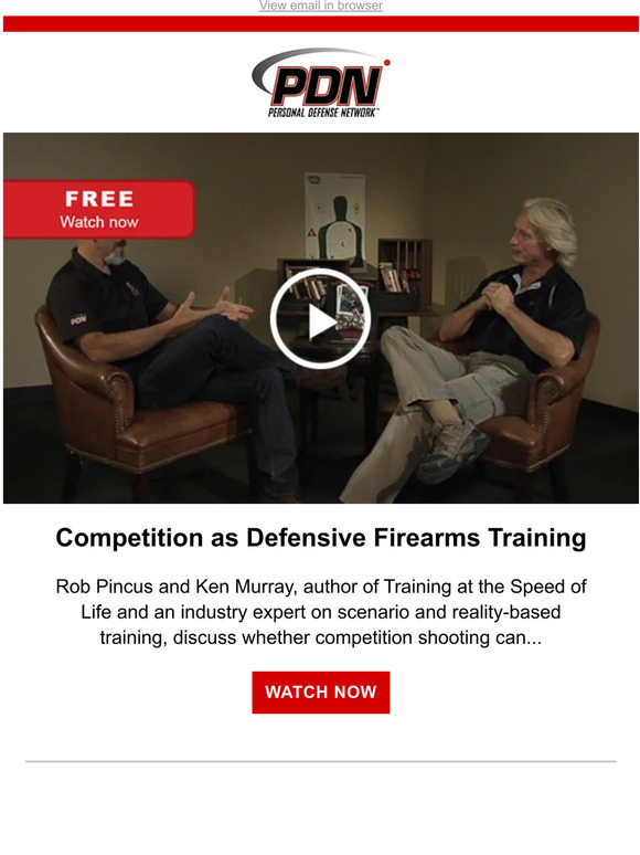 Personal Defense Network: Competition as Defensive Firearms Training ...