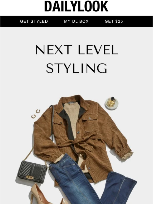 DailyLook: Take your style to the next level... | Milled