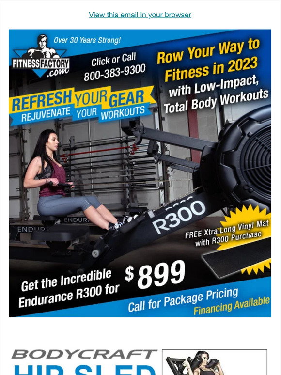 Fitness Factory: Row into Fitness for 2023 | Milled