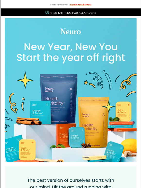 NeuroGum: 15% off to help you start the year right! | Milled