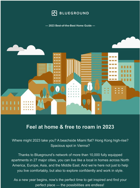 Blueground: Your 2023 New Year Home Guide is here 🎉 | Milled