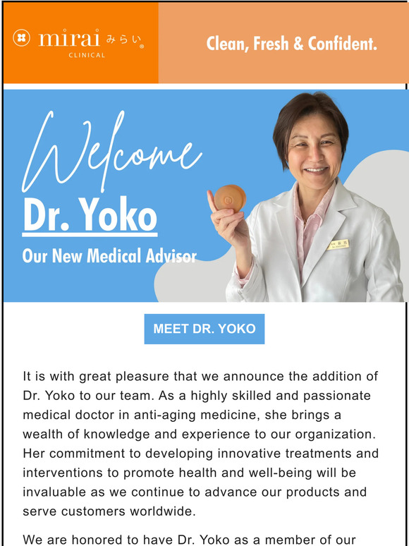 Mirai Clinical: 👩‍⚕️ Who is Dr. Yoko? | Milled