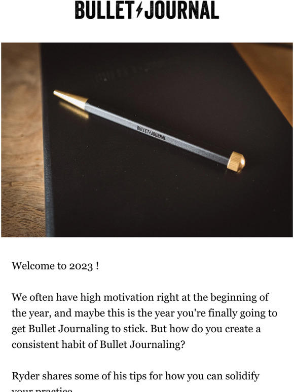 Bullet Journal: How do I Bullet Journal consistently? | Milled