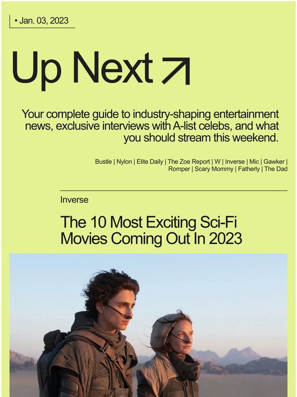 Nylon: The 10 Most Exciting Sci-Fi Movies Coming Out In 2023 | Milled