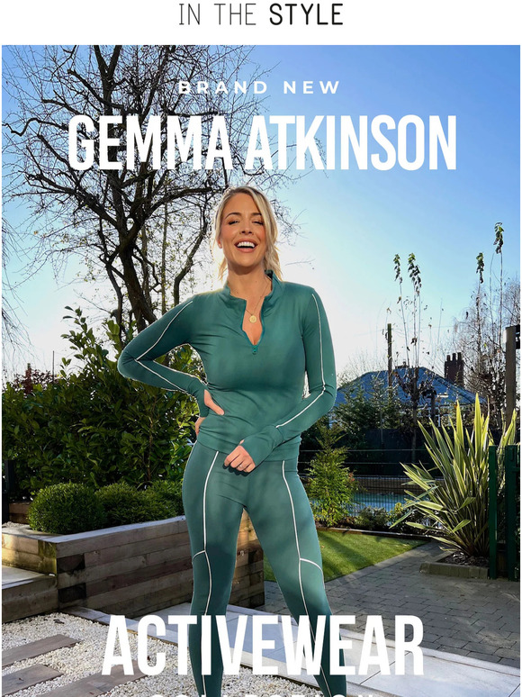 In The Style: Gemma Atkinson New Active Collection 💚 | Milled