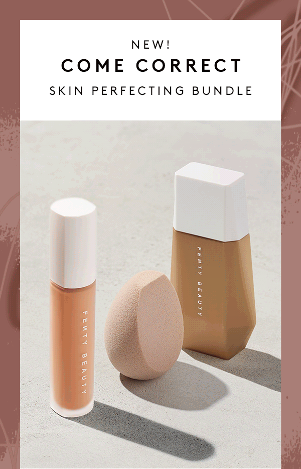Fenty Beauty: New! Come Correct Skin Perfecting Bundle. $76 value ...
