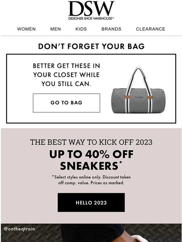 DSW: OPEN FOR YOUR JAN 2023 TREND REPORT. | Milled