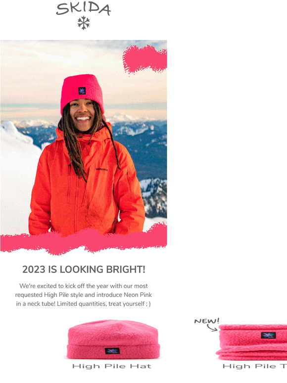 Skida Headwear & Accessories: 2023 is looking BRIGHT! 💖 | Milled
